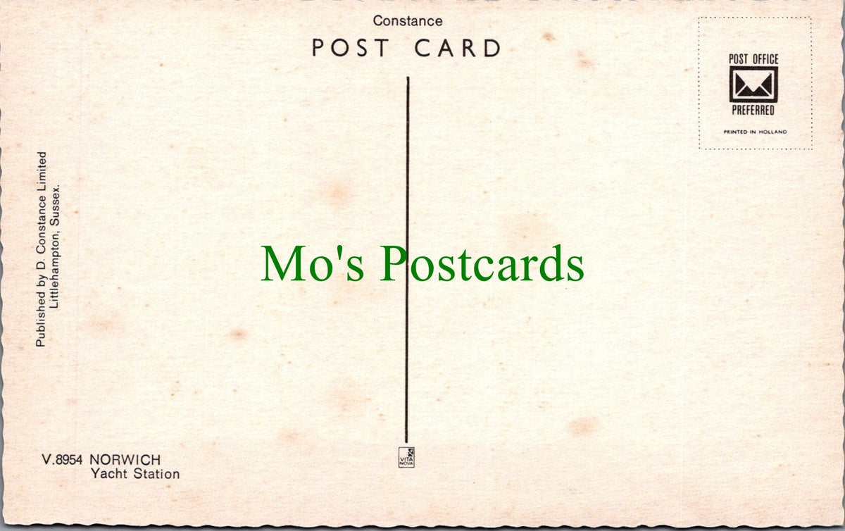Norfolk Postcard - Norwich Yacht Station SW13430 | Mo’s Postcards