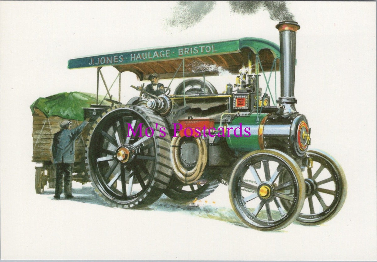 Industrial Postcard - Road Locomotive Charles Burrell & Sons Ltd ...