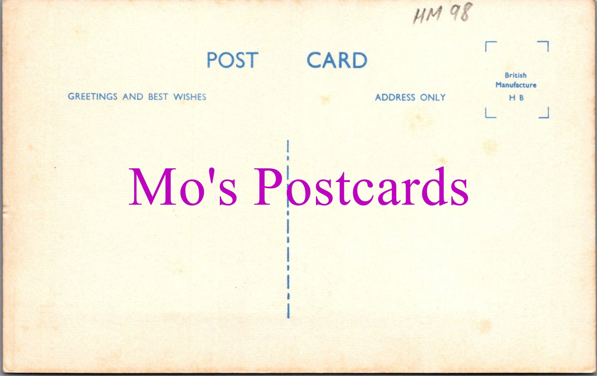 Somerset Postcard - The Cliffs, Cheddar Gorge HM98 | Mo’s Postcards