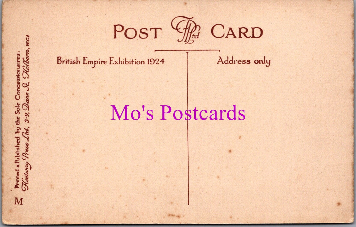 British Empire Exhibition Postcard - The Palace of Engineering DZ203 ...