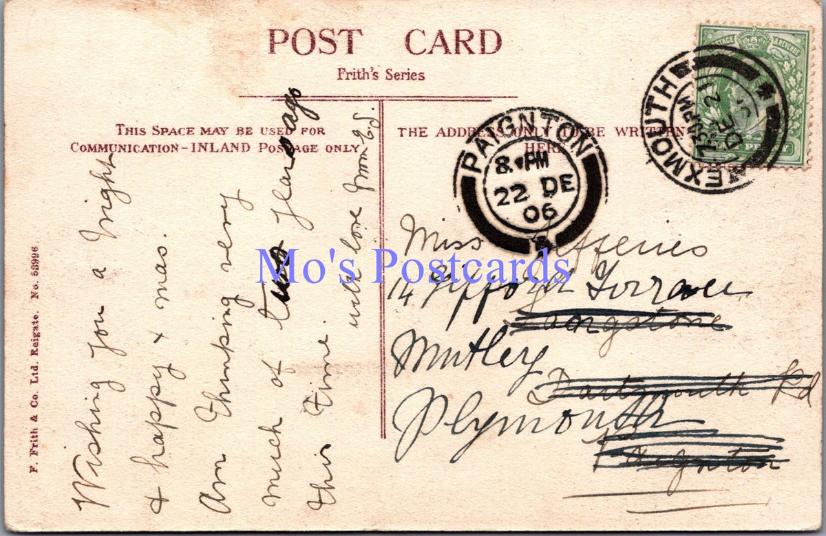 Devon Postcard - Woodbury Village DZ89 | Mo’s Postcards