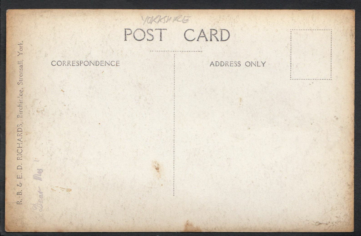 Yorkshire Postcard - Views of Balne, North Yorkshire A2907 | Mo’s Postcards