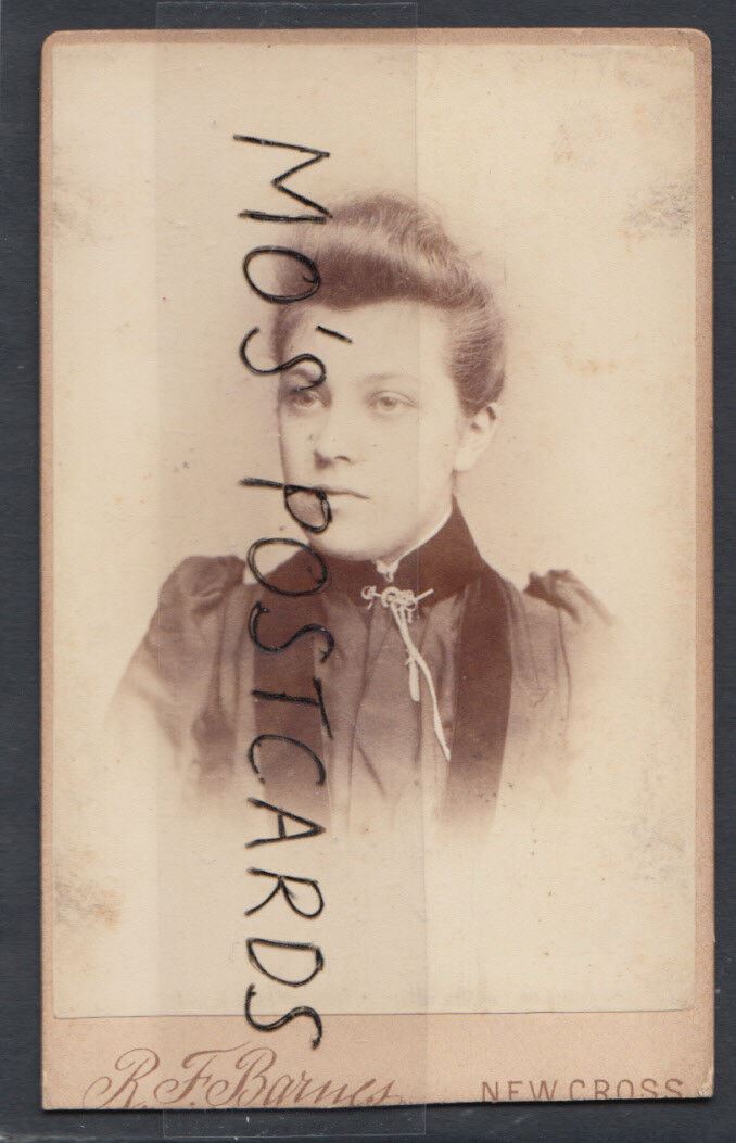 CDV (Carte De Visite) - Agnes Elizabeth Ledger Daughter of John Ledger ...