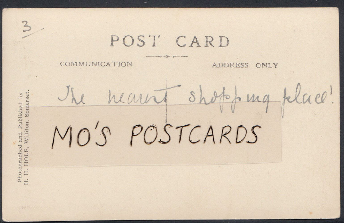 Somerset Postcard - Castle Street, Nether Stowey A5693 | Mo’s Postcards