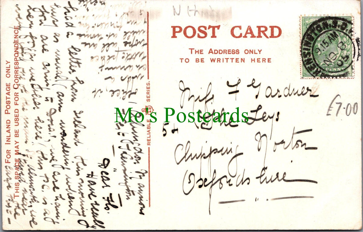 Northumberland Postcard - Main Street, Alnmouth SW9066 | Mo’s Postcards