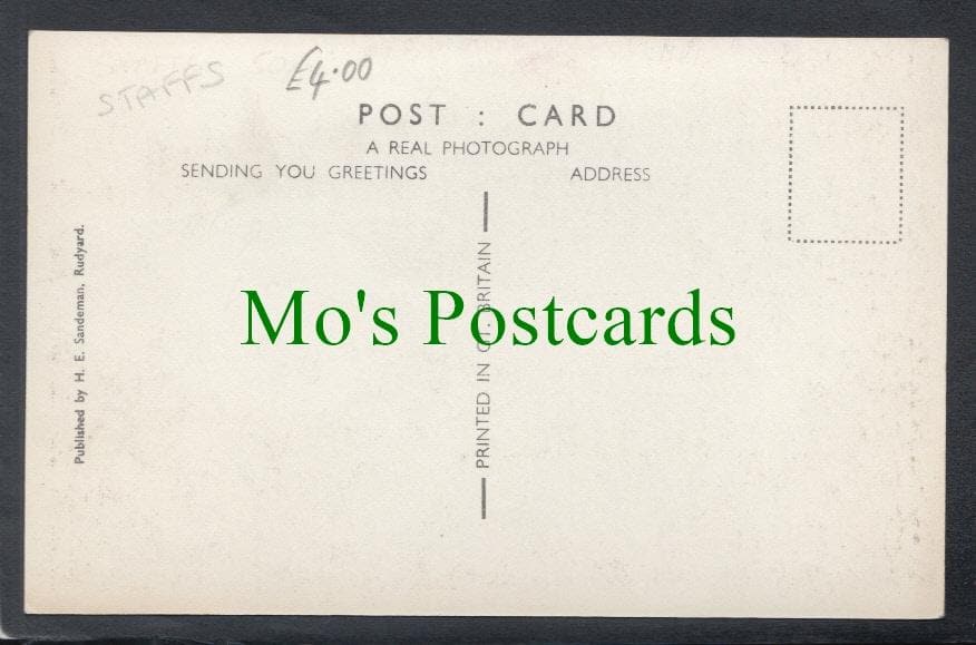 Staffordshire Postcard - Spite Hall, Rudyard SW4926 | Mo’s Postcards
