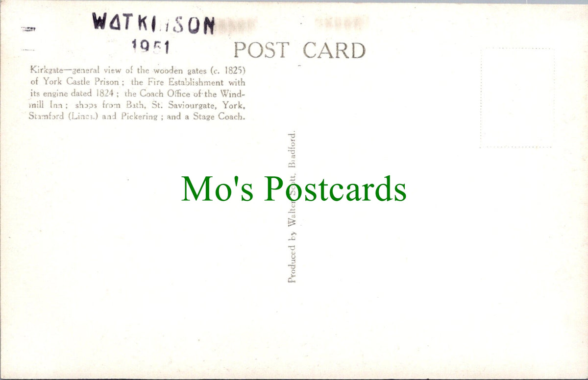 York Castle Museum, Yorkshire | Mo’s Postcards