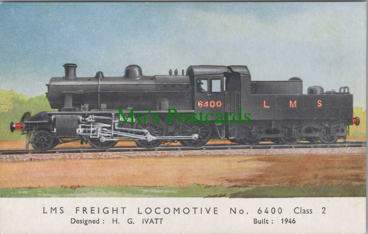 LMS Freight Locomotive No.6400 Class 2 | Mo’s Postcards